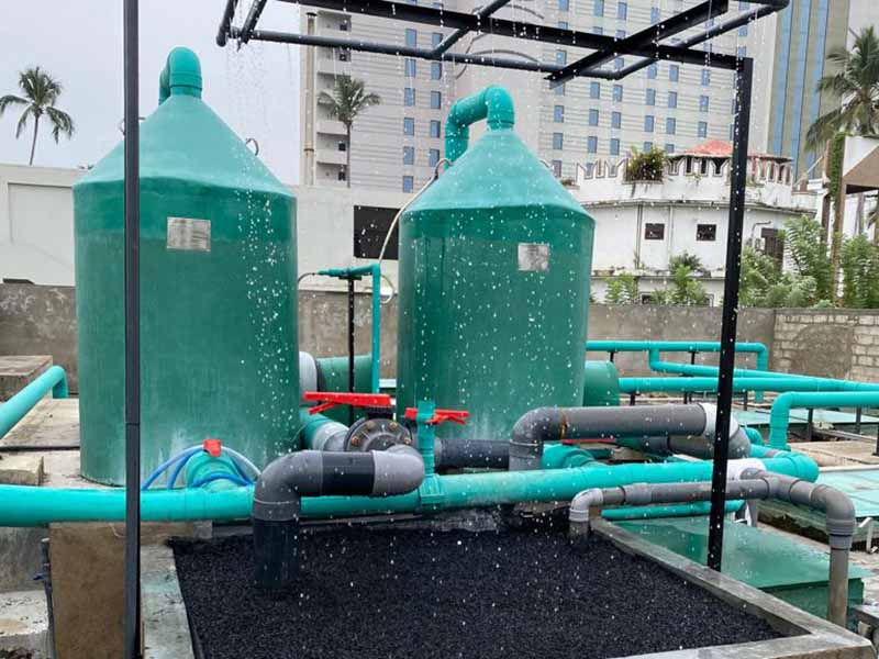 Odor controlling system installation - Global Industrial Solutions Pvt Ltd